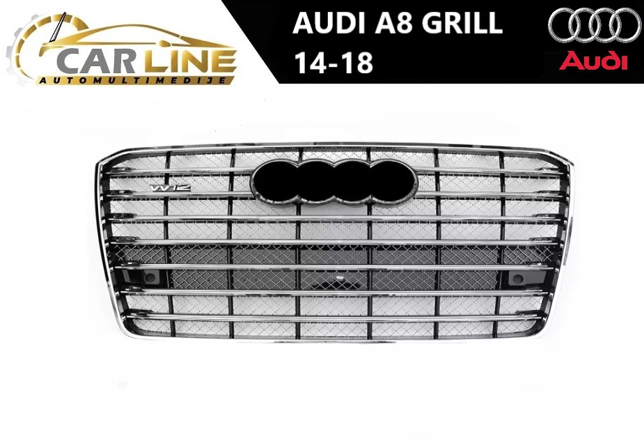 AUDI A8 PREDNJI GRILL 14-18 V2