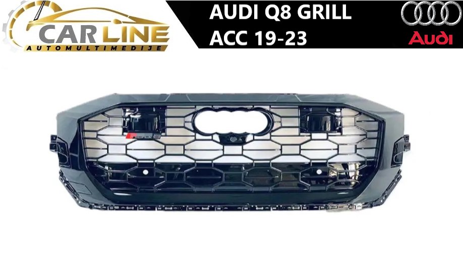 AUDI Q8 PREDNJI GRILL ACC 19-23