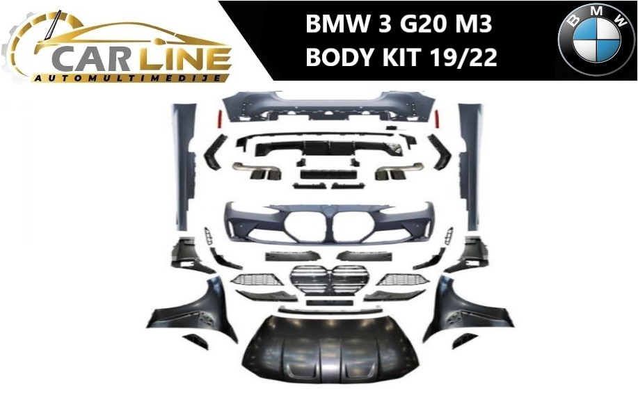 BMW 3 G20 M3 BODY KIT 19-22