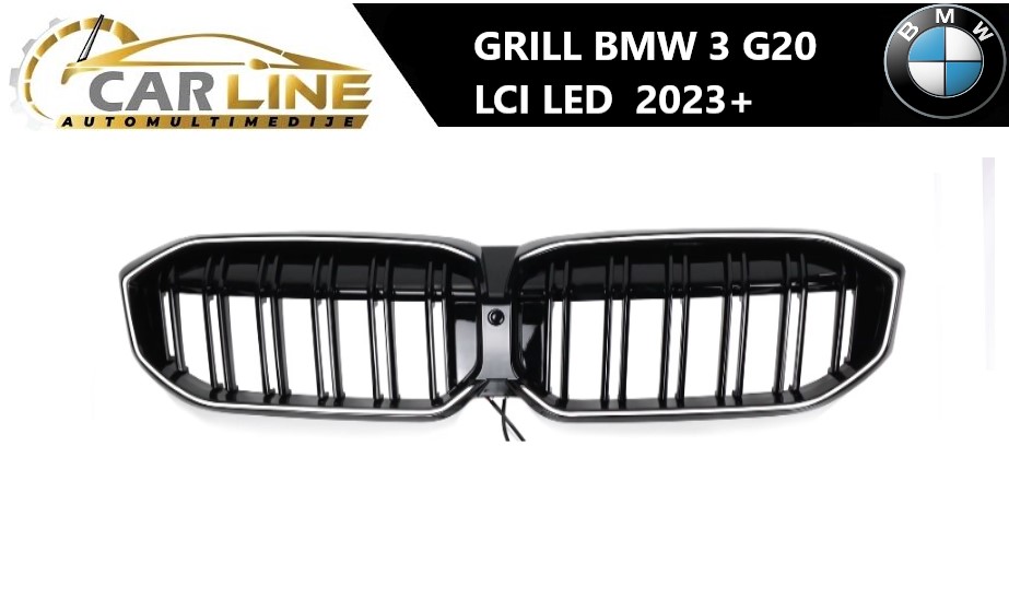 BMW 3 G20 LCI LED PREDNJI GRILL 2023+