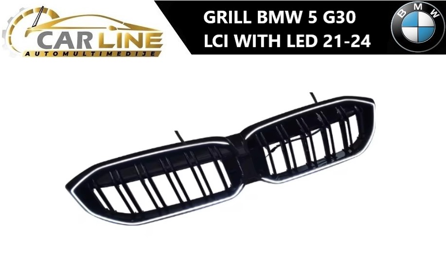 BMW 5 G30 LCI LED PREDNJI GRILL 21-24