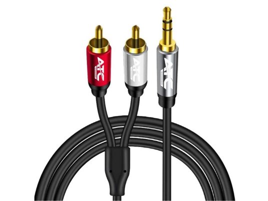 ATC audio kabal HQ 3.5mm/2 x RCA 10m