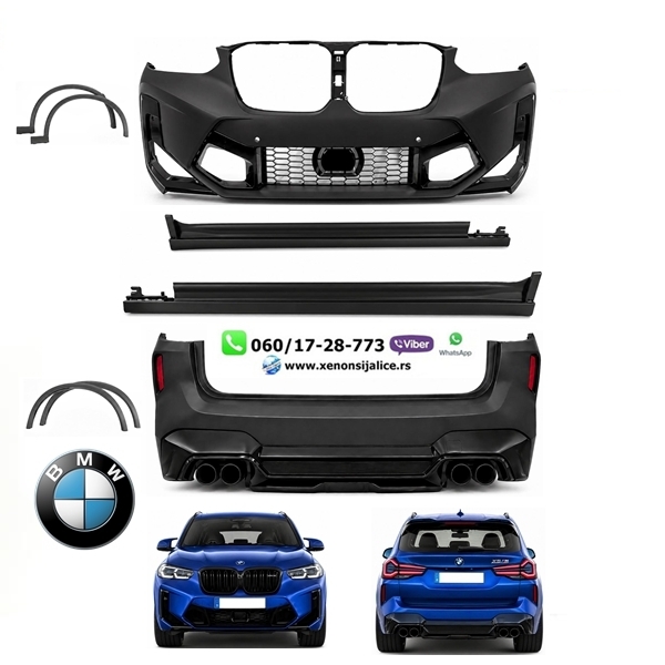 BMW X3 G01 22-24 BODY KIT M