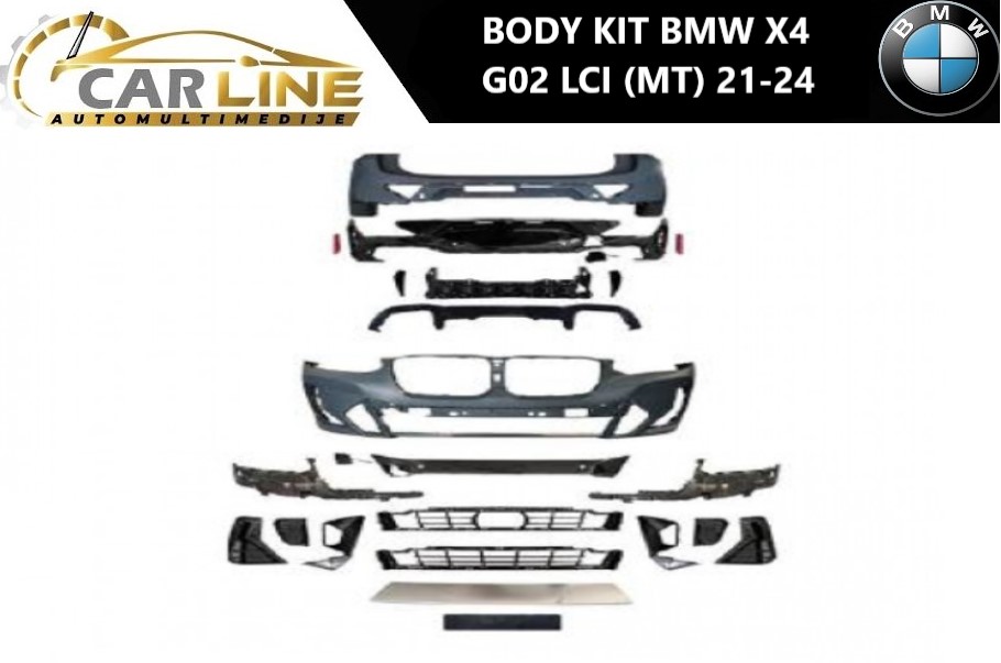 BMW X4 G02 LCI MT BODY KIT 21-24