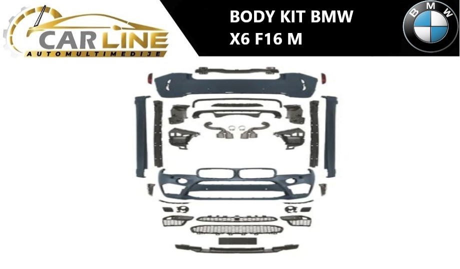 BMW X6 F16 M BODY KIT 14-19