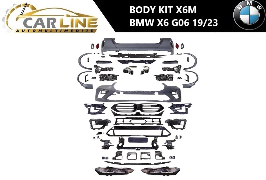 BMW X6 G06 X6M U LCI BODY KIT 19-23