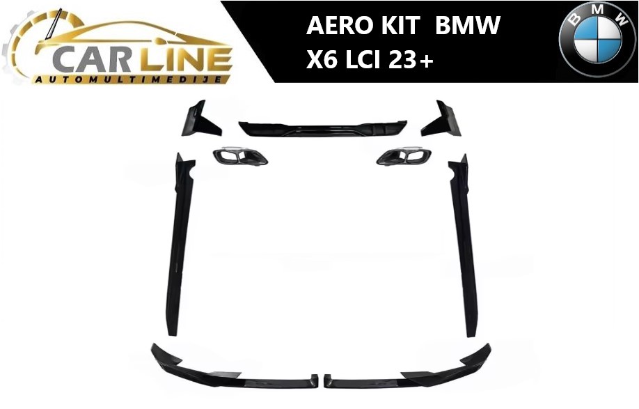 BMW X6 G06 LCI AERO KIT 2023+
