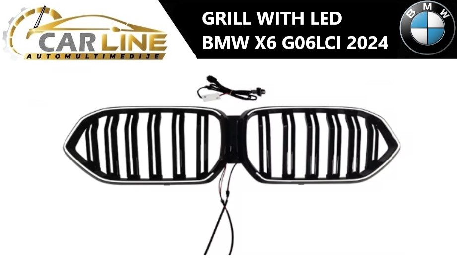 BMW X6 G06 LCI LED PREDNJI GRILL 2024