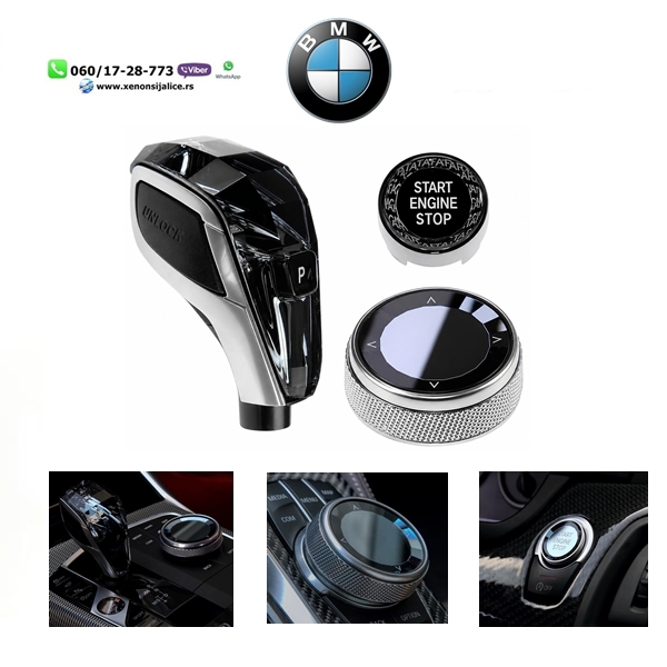 BMW X7 G07 18-23 RUCICA MENJACA KRISTALNA M