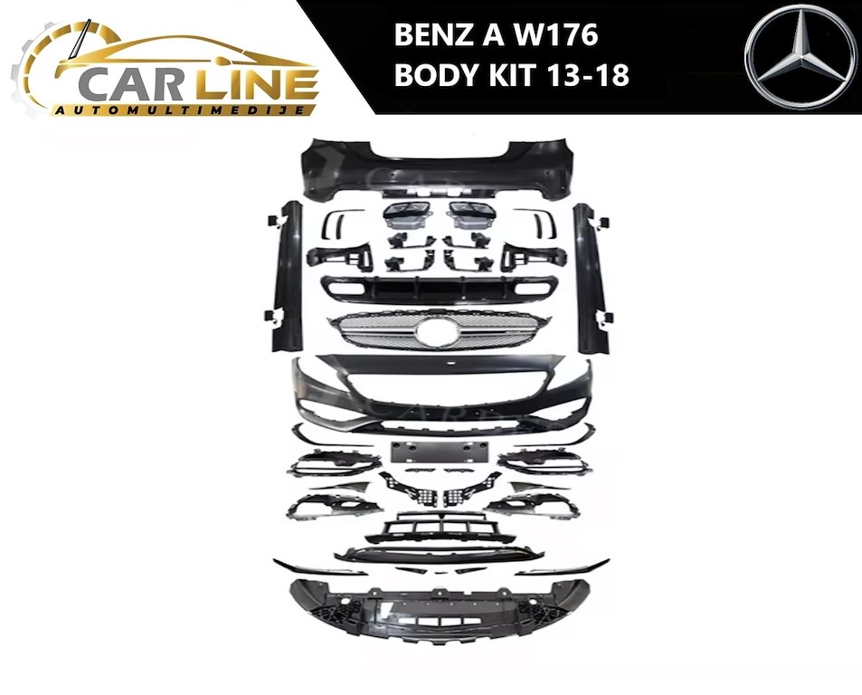 MERCEDES A W176 BODY KIT 13-18