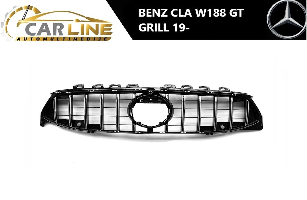 MERCEDES CLA W118 GT PREDNJI GRILL 19-