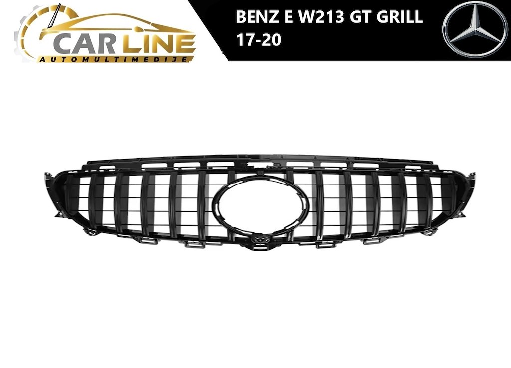 MERCEDES E W213 GT PREDNJI GRILL 17-20