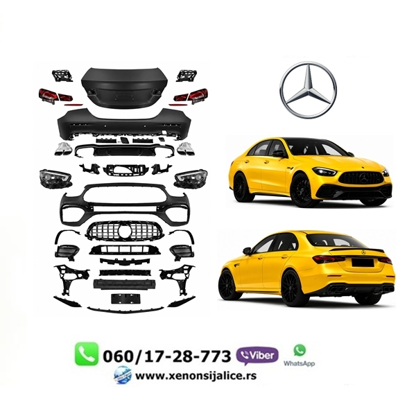 MERCEDES E KLASA W213 17-20 BODY KIT AMG U W213 20-23