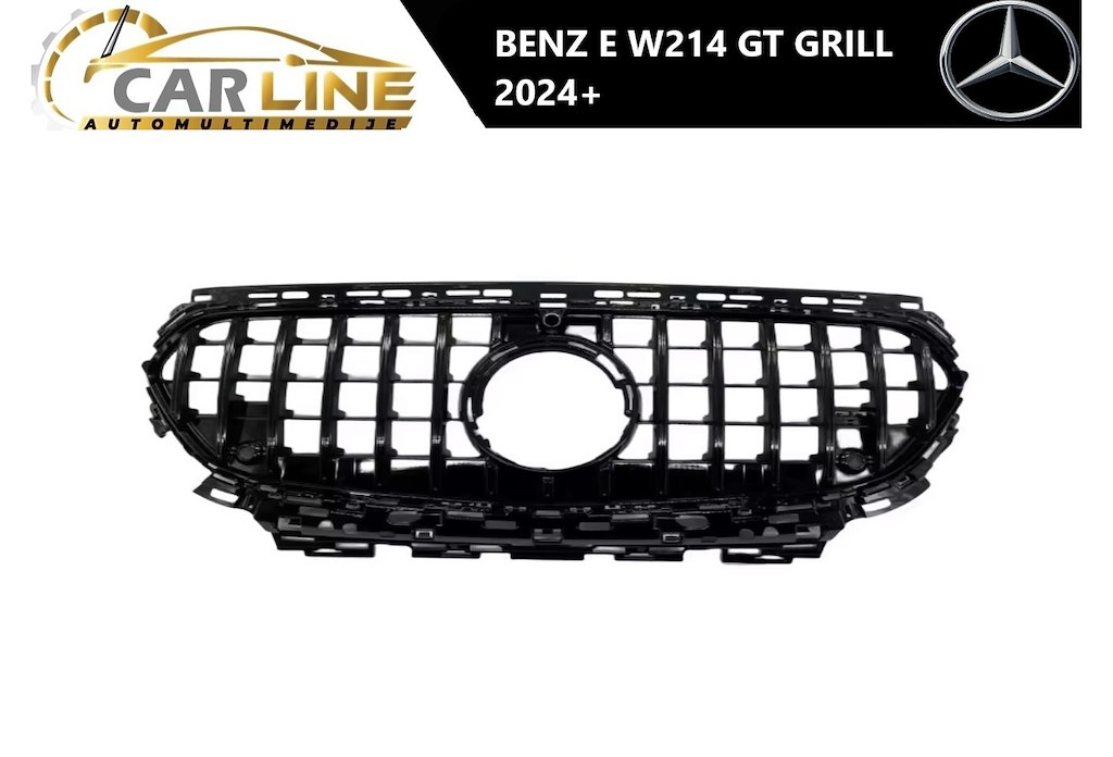 MERCEDES E W214 GT PREDNJI GRILL 2024+