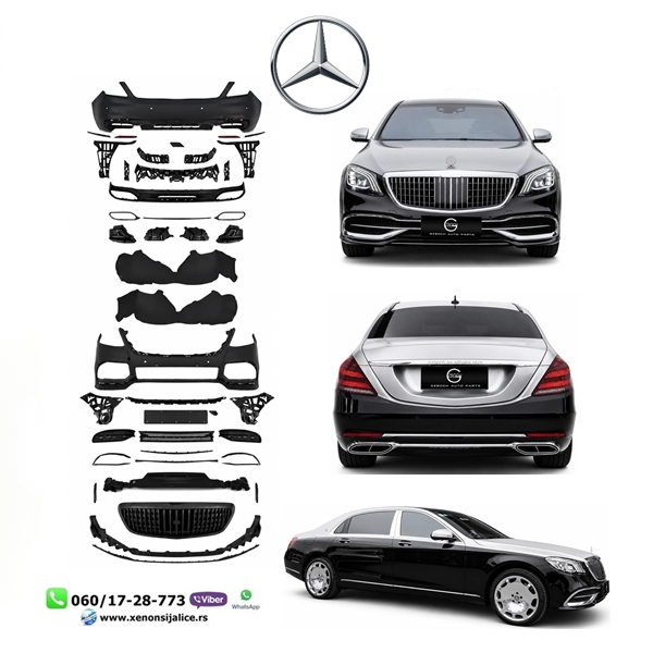 MERCEDES S KLASA W222 18-22 BODY KIT MAYBACH