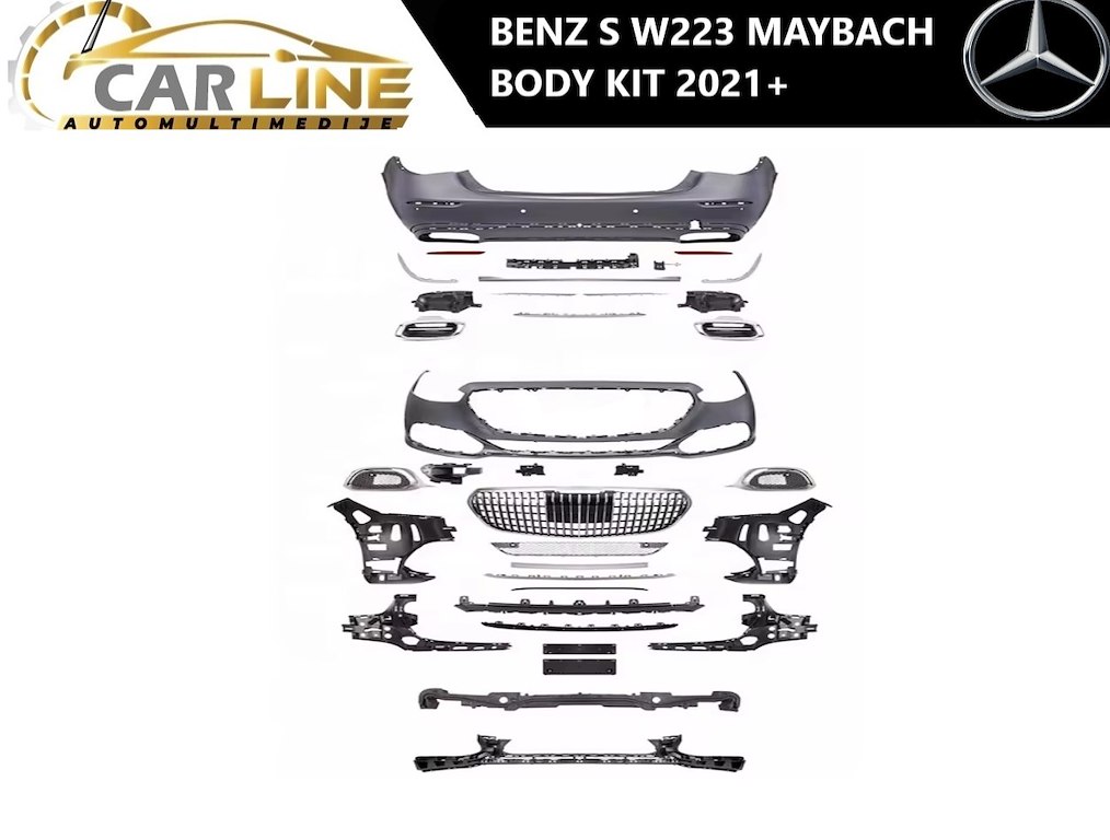 MERCEDES S W223 MAYBACH BODY KIT 2021+