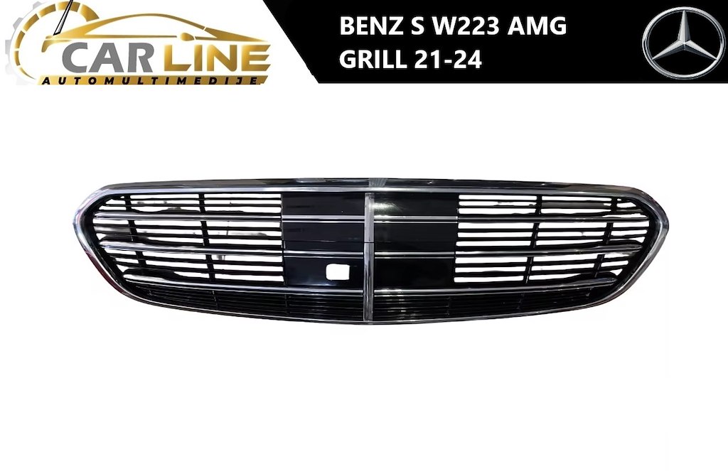 MERCEDES S W223 AMG PREDNJI GRILL 21-24