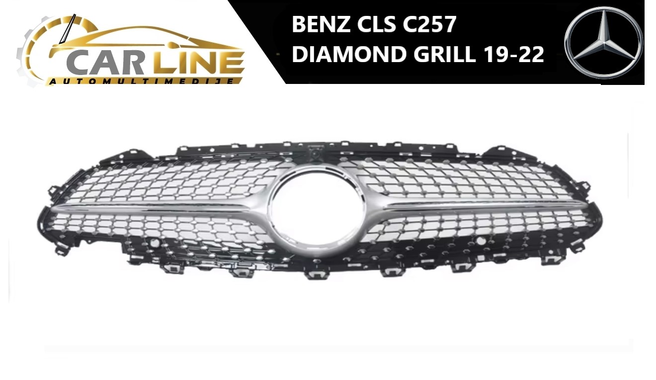 MERCEDES CLS C257 DIAMOND PREDNJI GRILL 19-22