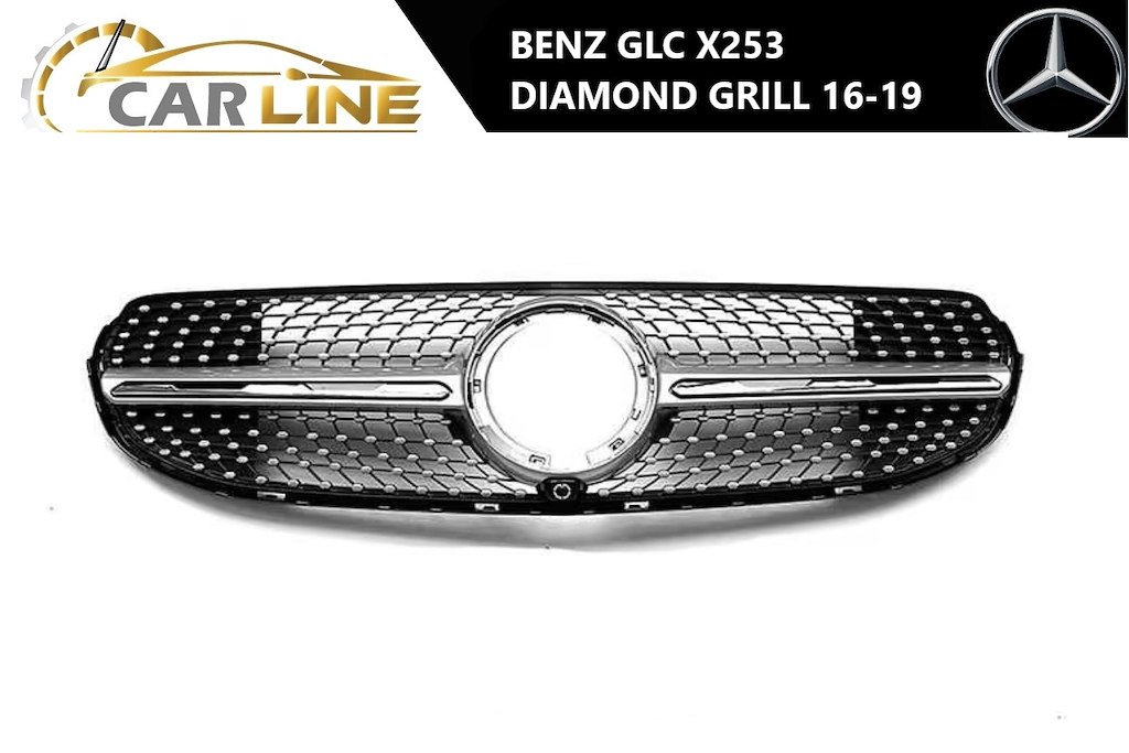 MERCEDES GLC X253/C253 DIAMOND PREDNJI GRILL 16-19