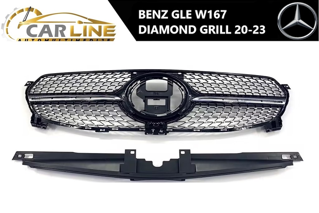 MERCEDES GLE W167 DIAMOND PREDNJI GRILL 20-23