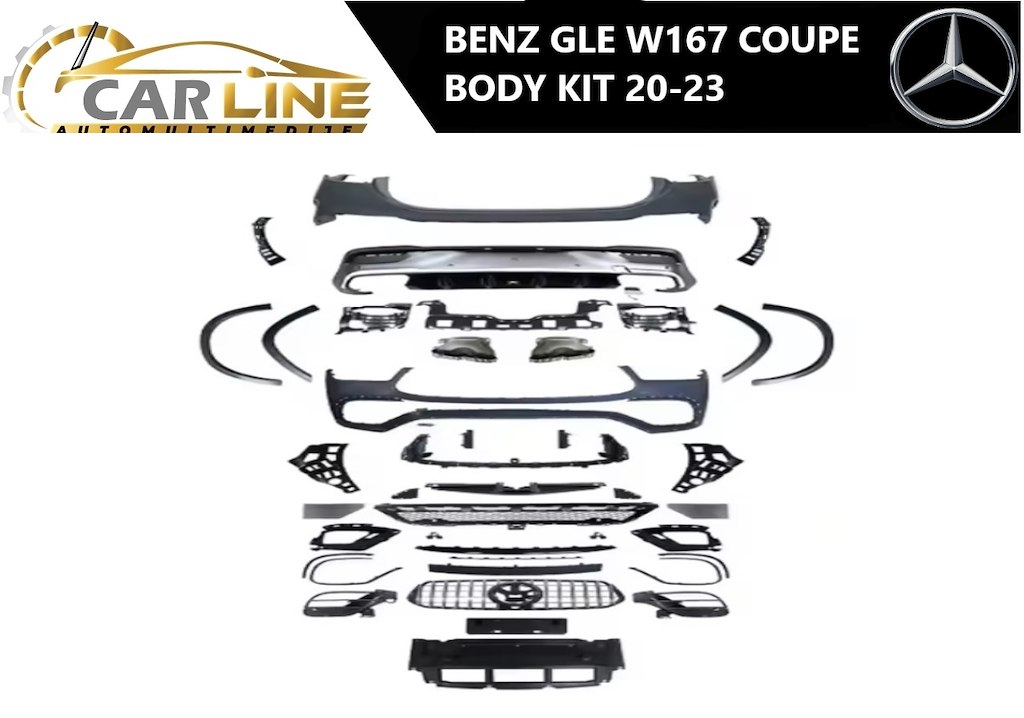 MERCEDES GLE W167 COUPE BODY KIT 20-23