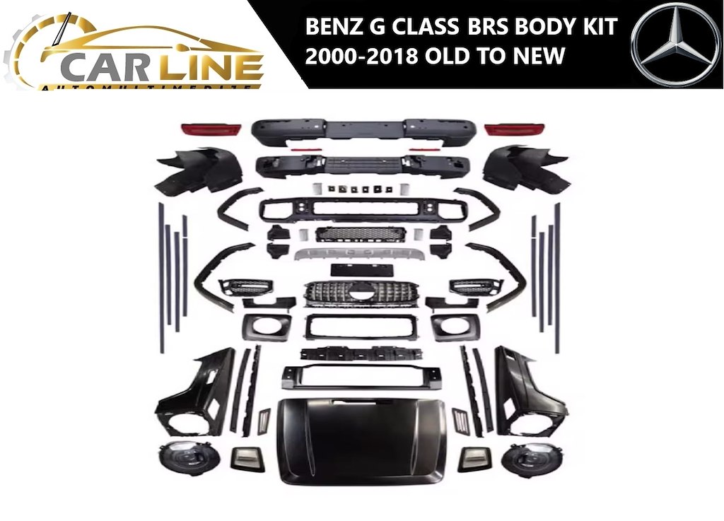 MERCEDES G KLASA BRS BODY KIT STARI U NOVI 2000-2018