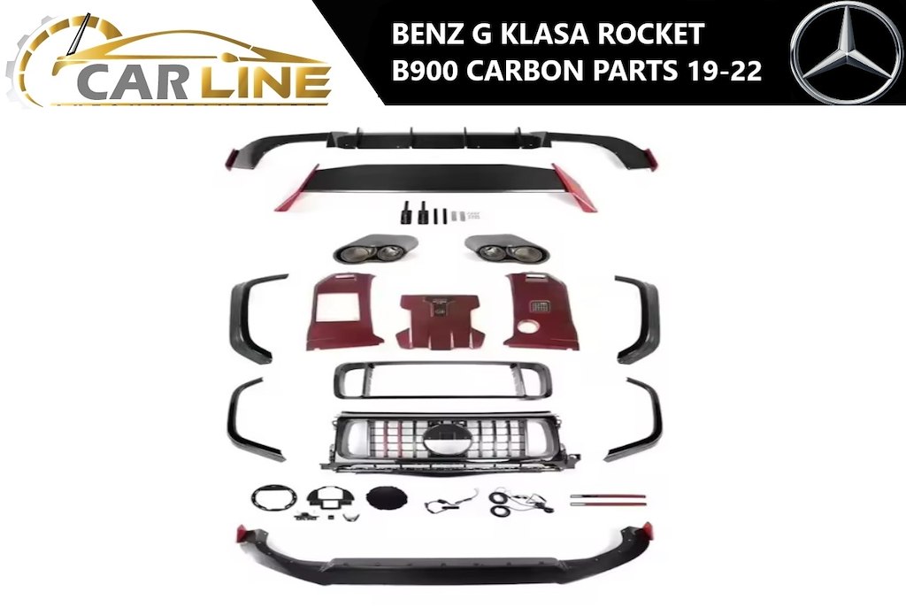 MERCEDES G KLASA ROCKET B900 CARBON KIT 19-22