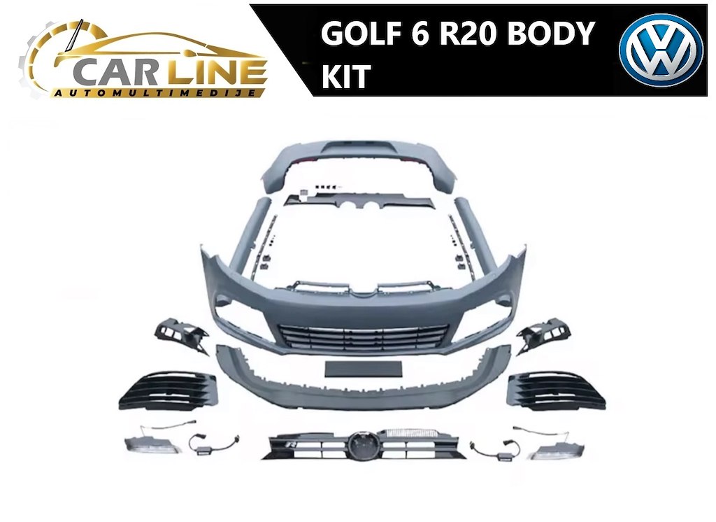 WW GOLF 6 R20 BODY KIT
