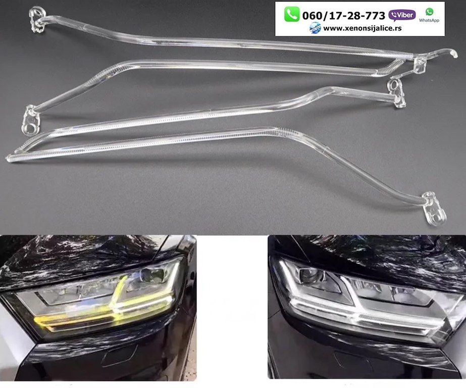LED DNEVNO SVETLO FABRICKI MODEL U FARU AUDI Q7 LED 15-20
