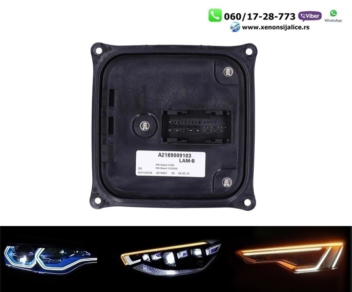 LED BALAST FABRICKI MODEL A2189009103(EU) A2189000002 A2189009901