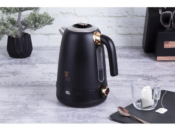 Berlinger Haus Ketl 1.7l digitalni black rose collection