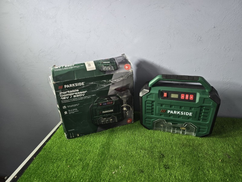 PARKSIDE Digitalni prenosni kompresor 12V 230V – ISPR
