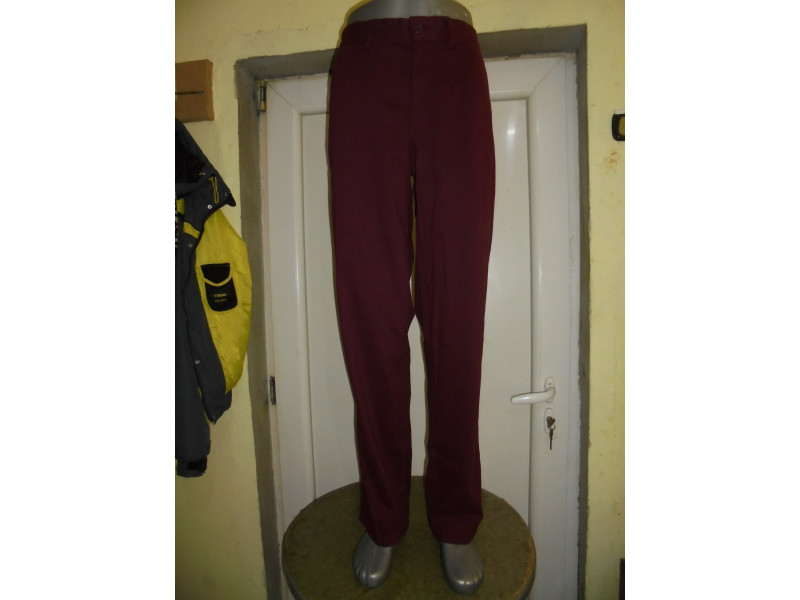 MUŠKE PANTALONE MARKE *HENSON&HENSON,ELASTIN,BORDO,52