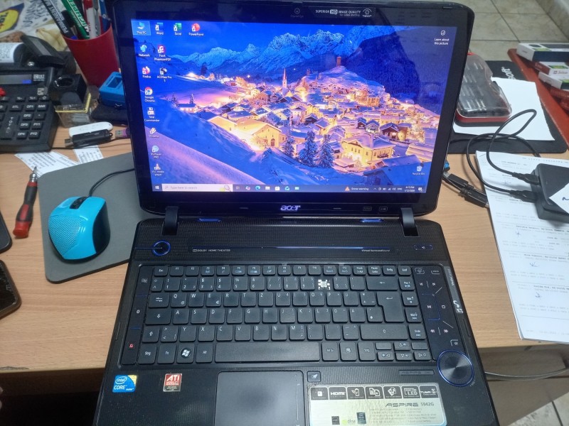 Acer 5942G I7 q720 4GB Ram 500SSD