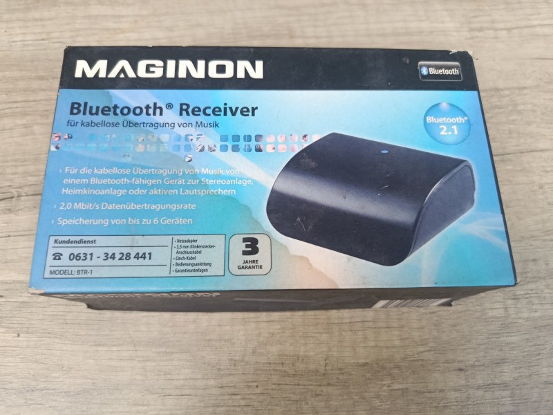 Maginon Btr-1 bluetooth receiver Nemacka