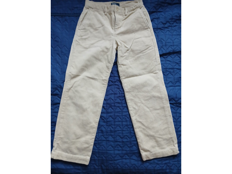 Polo Ralph Lauren krem somotske pantalone, 140-146