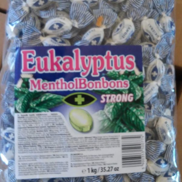 EVROPA EUKALIPTUS MENTOL BOMBONA STRONG 1kg