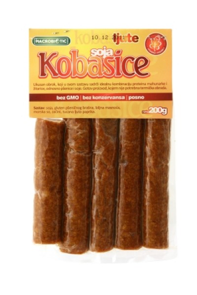 SOJA KOBASICE LJUTE 200g MACROBIOTIC