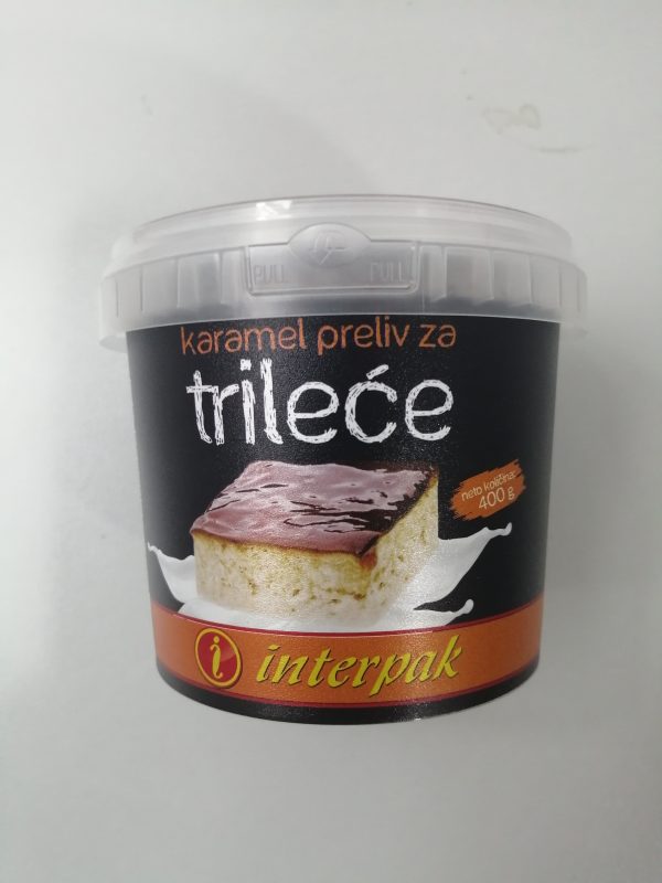 TRILEĆE KARAMEL PRELIV 400g.
