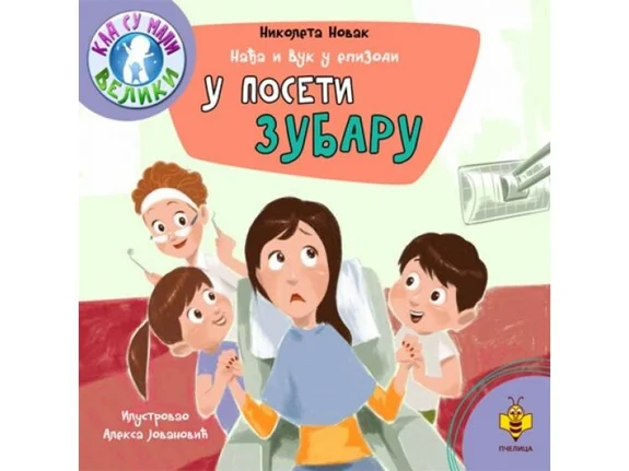 Nađa i Vuk u epizodi U poseti zubaru
