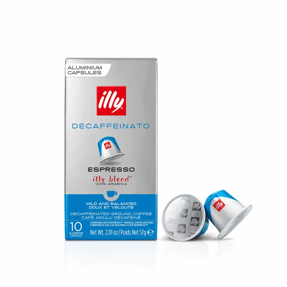 ILLY DECAFFEINATO 10/1 – NESPRESSO KOMPATIBILNE KAPSULE