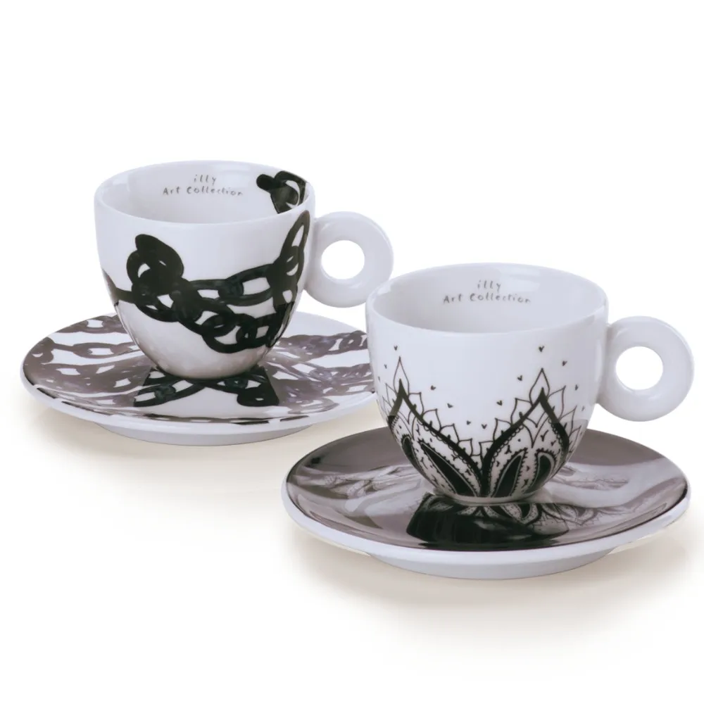 Illy Genesi Art 2/1 Pack A – Cappuccino Šoljice M/S