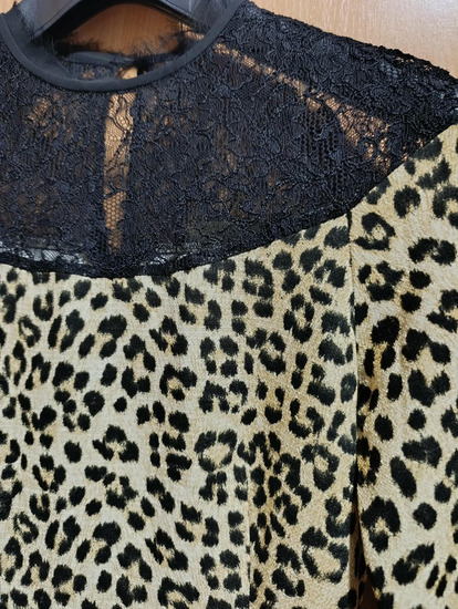 Zara leopard print haljina S