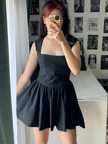 ZARA korset haljina, S, NOVO