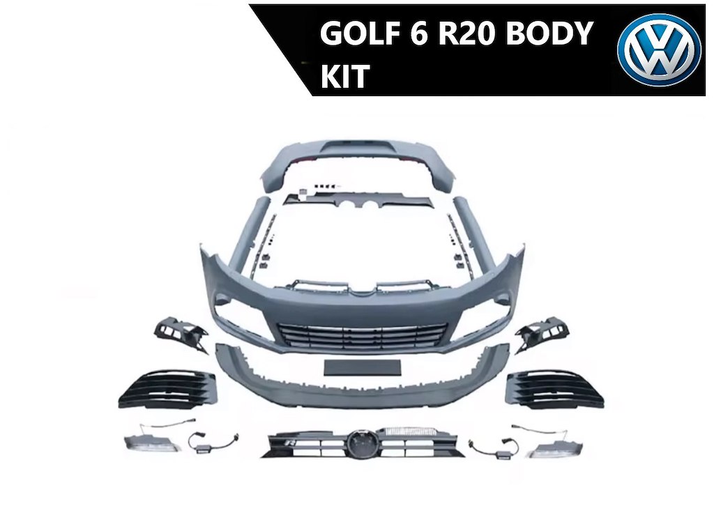 VW Golf 6 R20 body kit