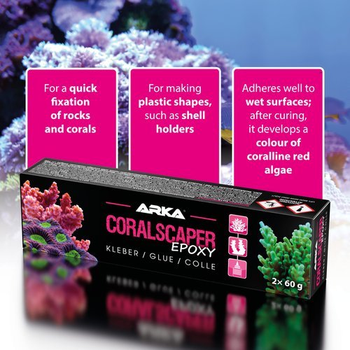 Arka Coralscaper Epoxy – Coral glue (2x 60g)