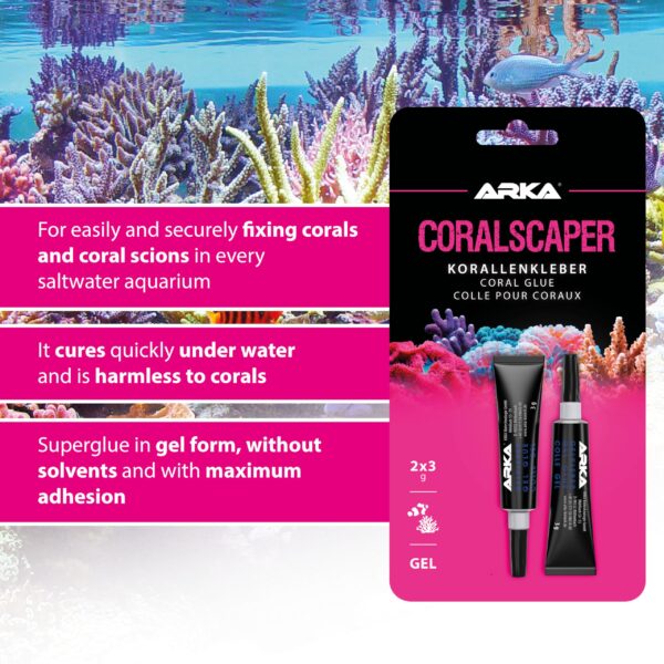 Arka Mini Coralscaper Gel – Super Glue (2x 3 g)