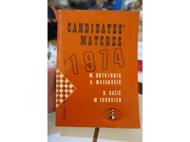 Candidates’ Matches 1974