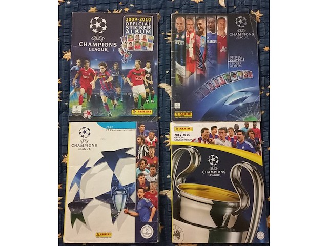 Champions league Liga šampiona Panini 4 sezone