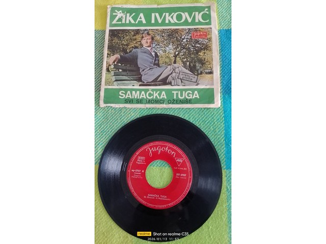 ZIKA IVKOVIC 1970 - SAMACKA TUGA